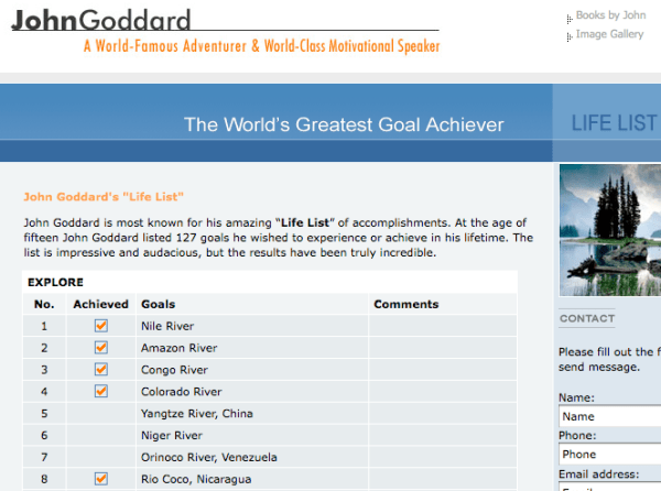 The Life List: Why to Have One, How to Create One – When I Have Time by ...